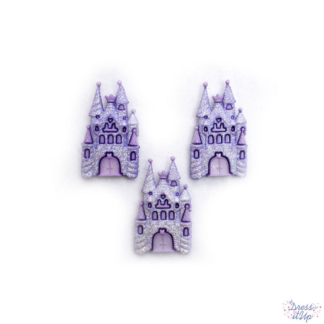 GLITTER CASTLE BUTTONS - Etsy