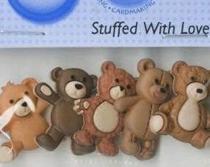 TEDDY BEAR BUTTONS - Etsy