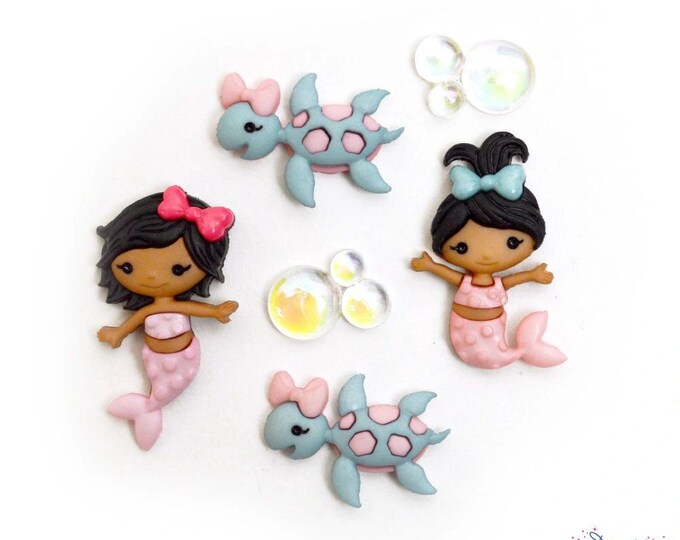 MERMAID BLISS Buttons - Etsy