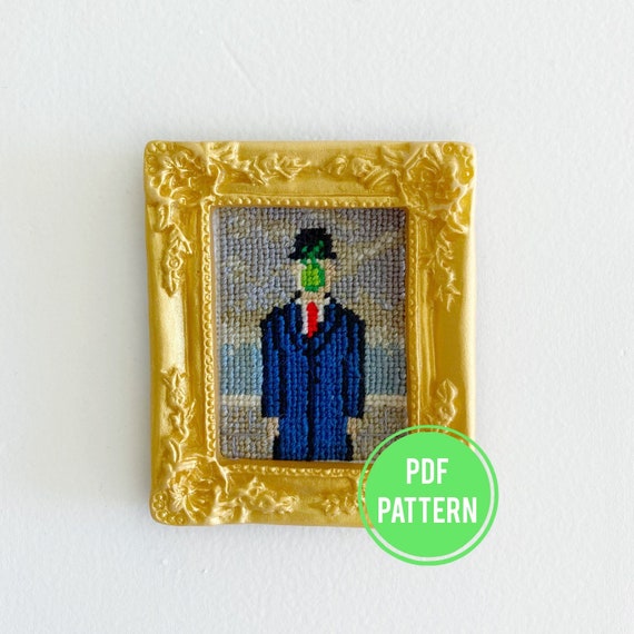 The Son of Man Cross-stitch pattern mini art PDF download | Etsy