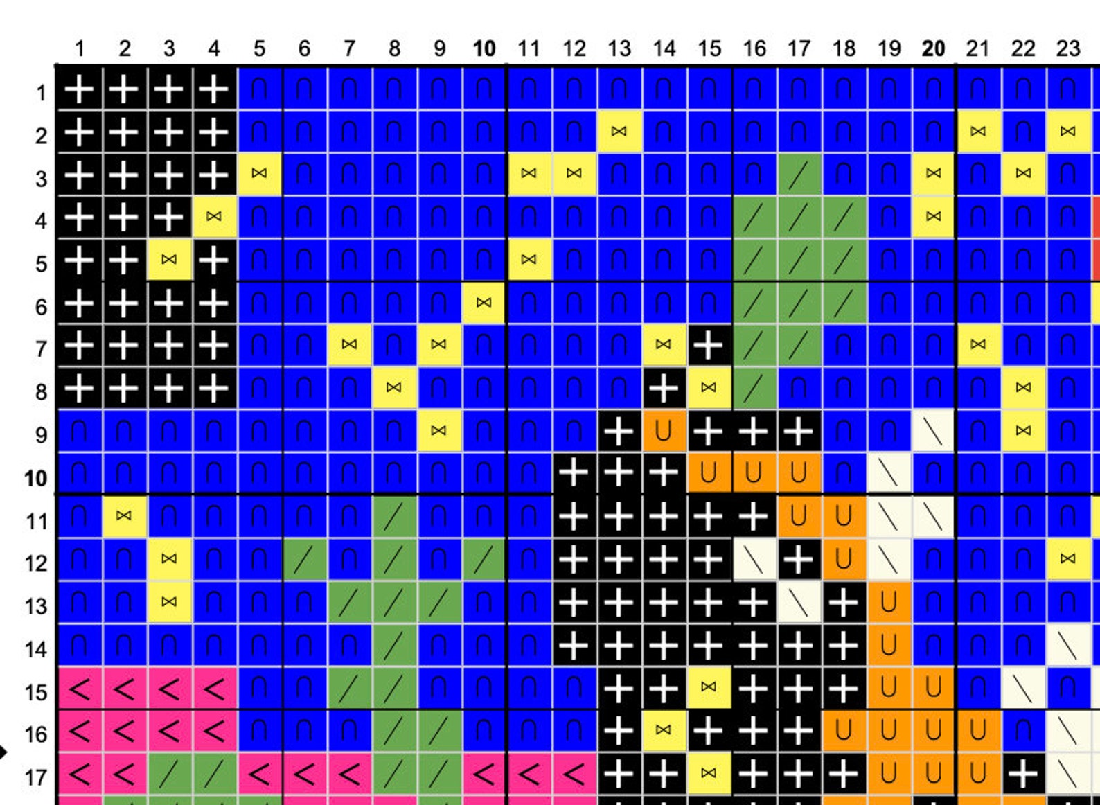 The Sorrows of the King Cross-stitch Pattern, Mini Art, PDF Download ...