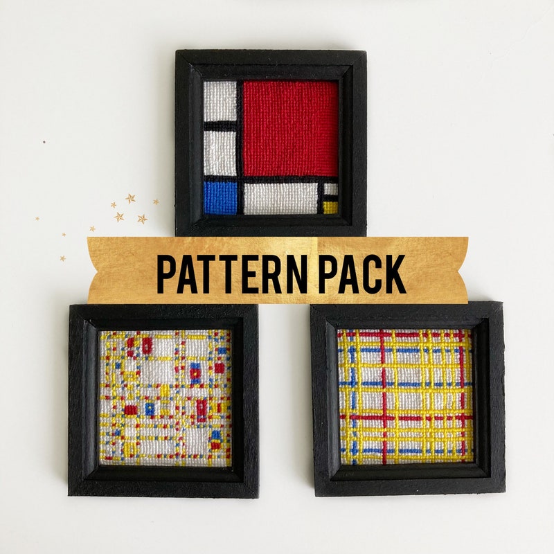 Mondrian Pattern - Etsy