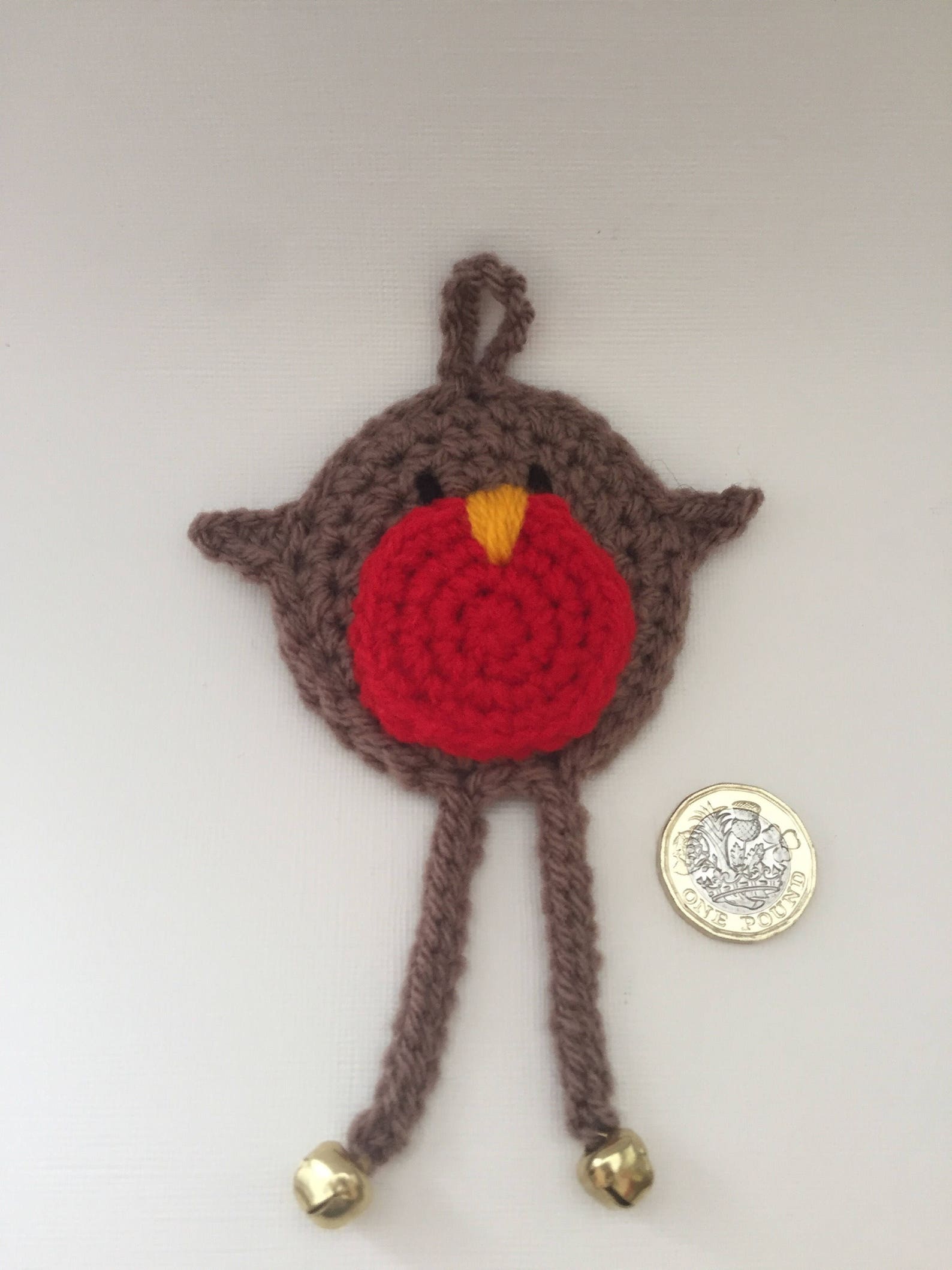 CROCHET PATTERN: Christmas Jingle Robin for Bunting, Garland, Tree or ...