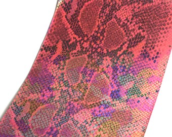 Pink snake skin | Etsy
