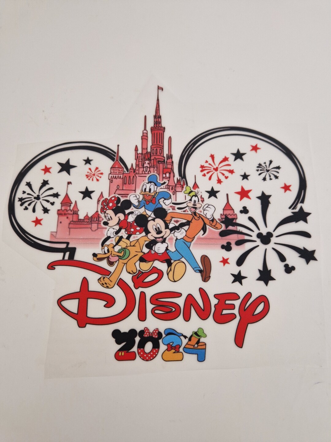 HTV Ready to Press Transfer Disney 2024 Heat Transfer Iron On - Etsy