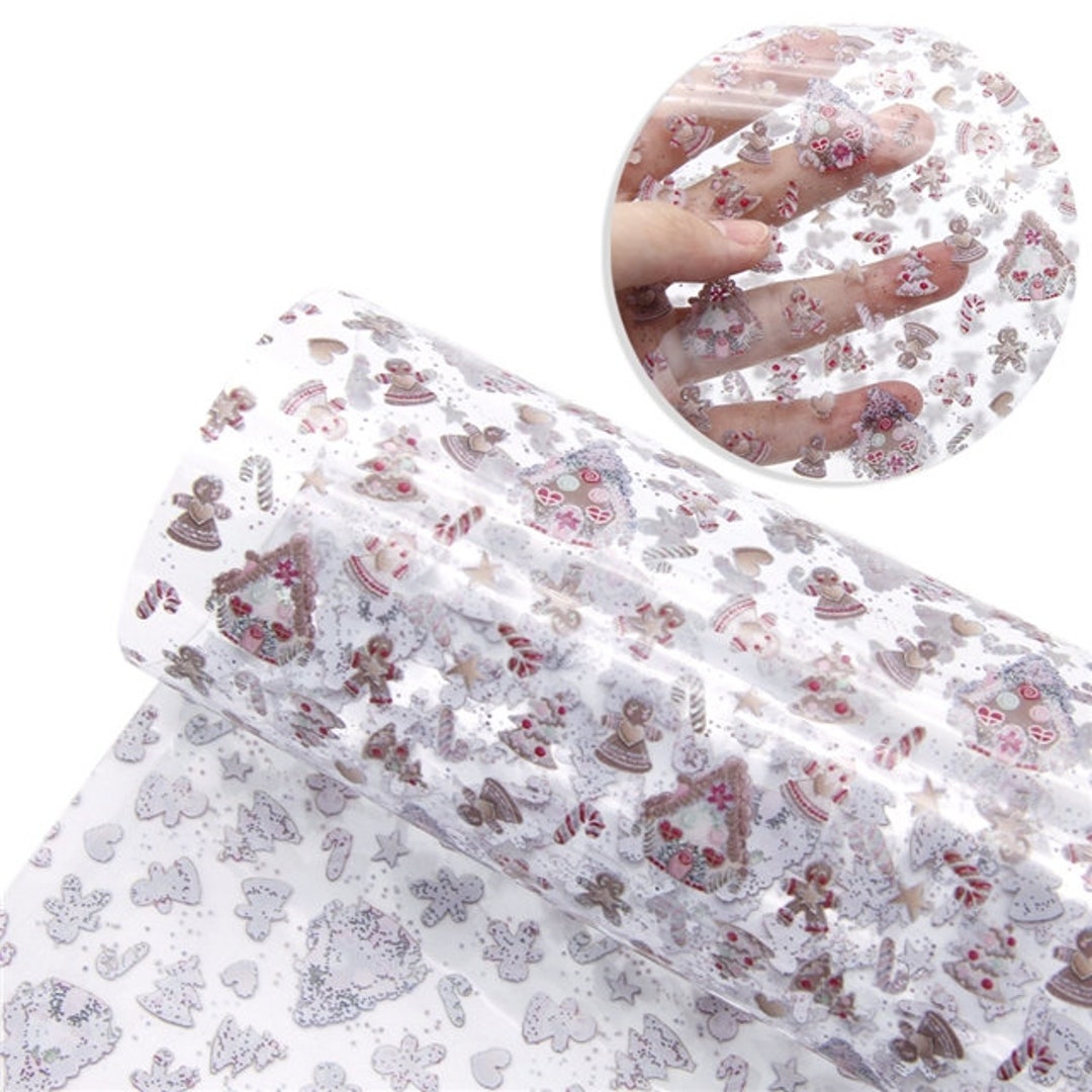 LIMITED EDITION Clear Jelly Waterproof Christmas Candy Canes ...