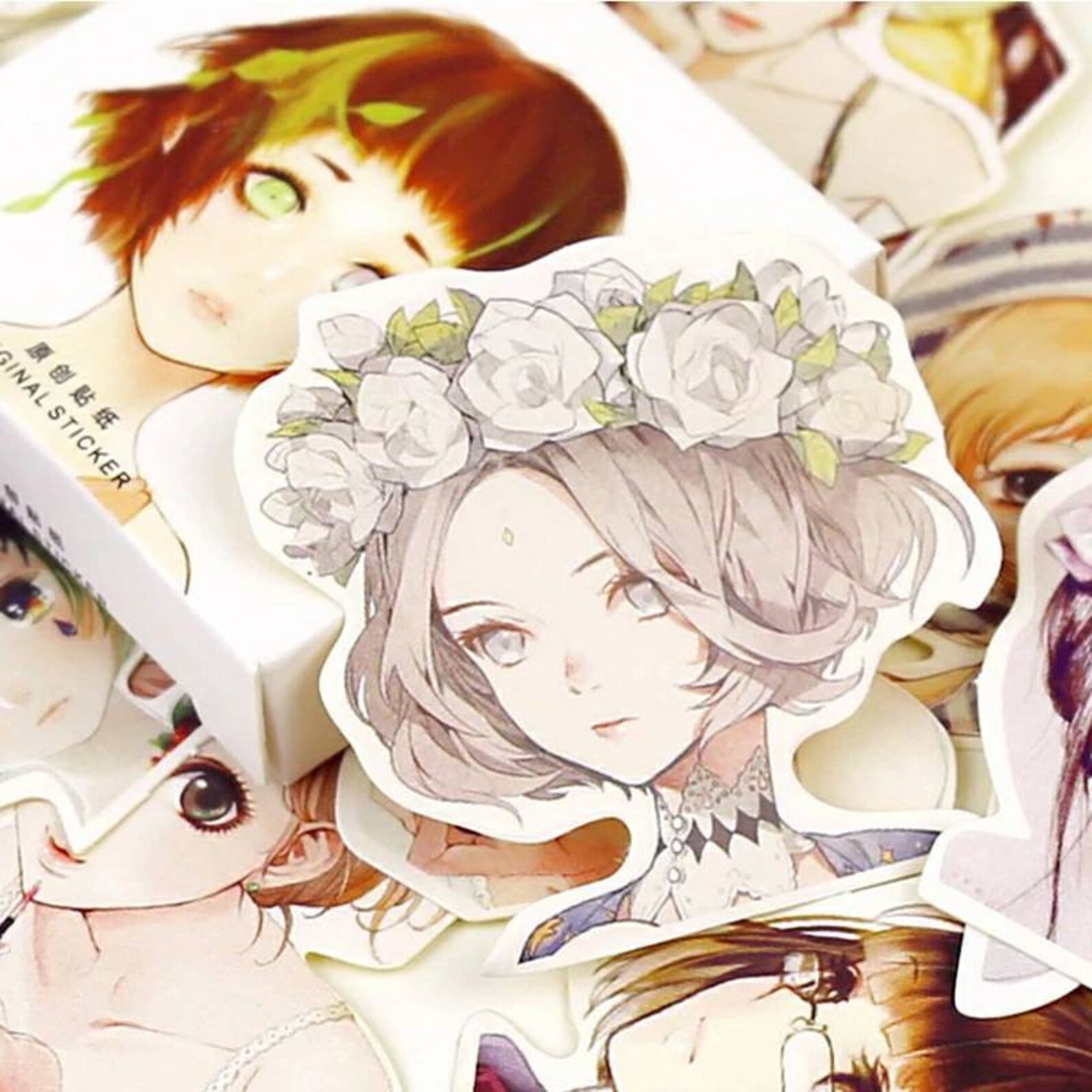 45pcs Cute Girl Stickers Pack Journaling Planner Bullet - Etsy