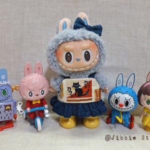 Labubu Macaron Outfit, Labubu Dress, Labubu Clothes,cat Lover Printed ...