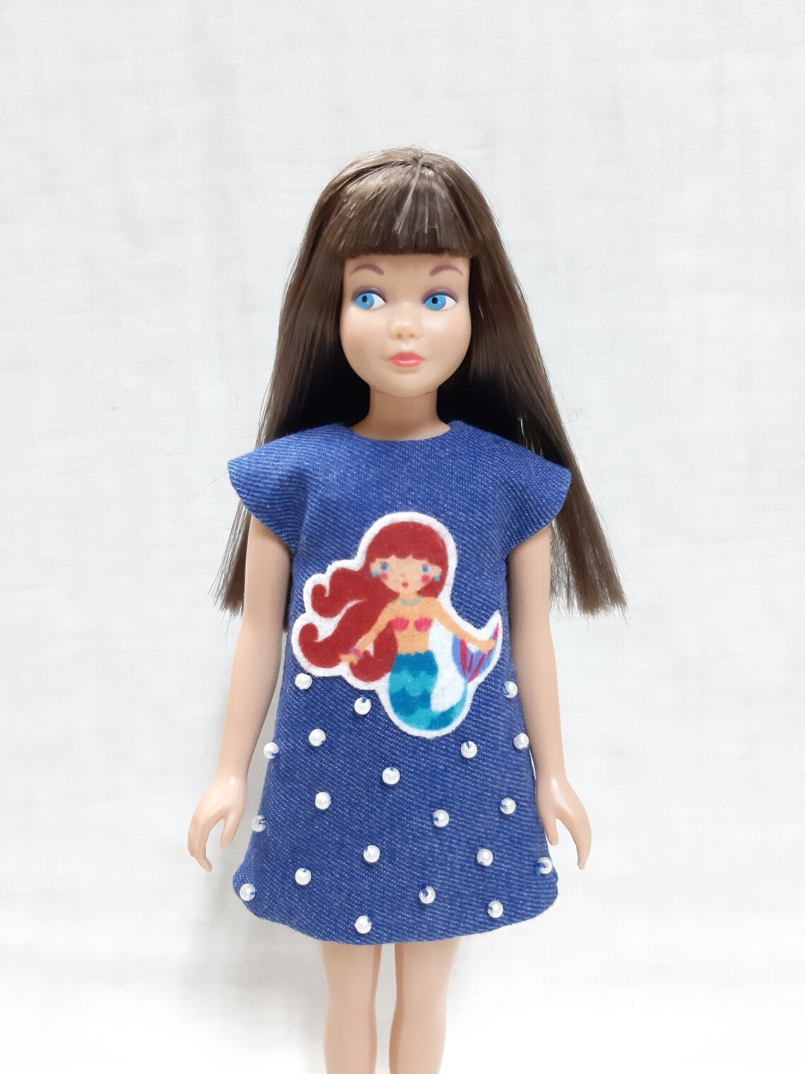Little Mermaid Dress for Blythe, Licca, Skipper, Susie Sad Eyes - Etsy