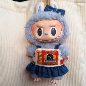 Labubu Macaron Outfit, Labubu Dress, Labubu Clothes,cat Lover Printed ...