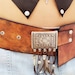 Brown Leather Belt, Bohochic, Boho Belt. Womens Belts. - Etsy