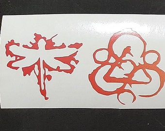 Coheed Keywork Dragonfly Decal - Etsy