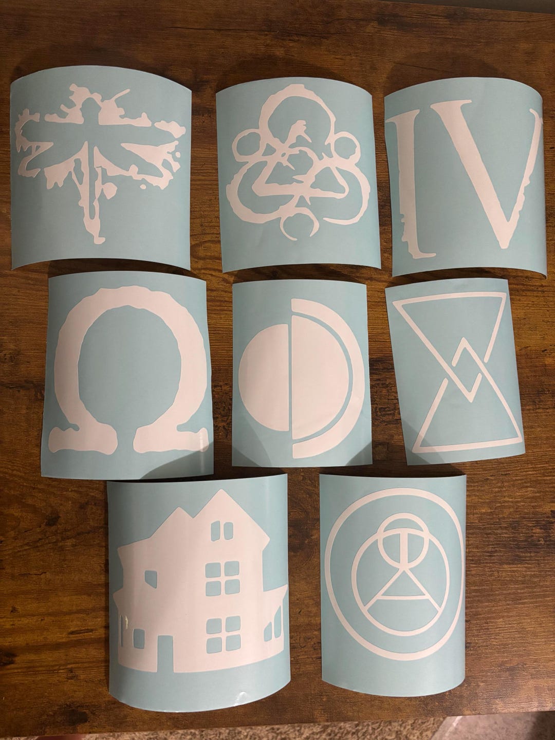 Coheed and Cambria Album Symbols Decal Set - Etsy