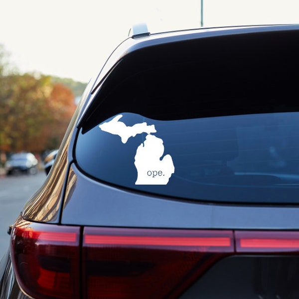 Michigan Car Decal - Etsy