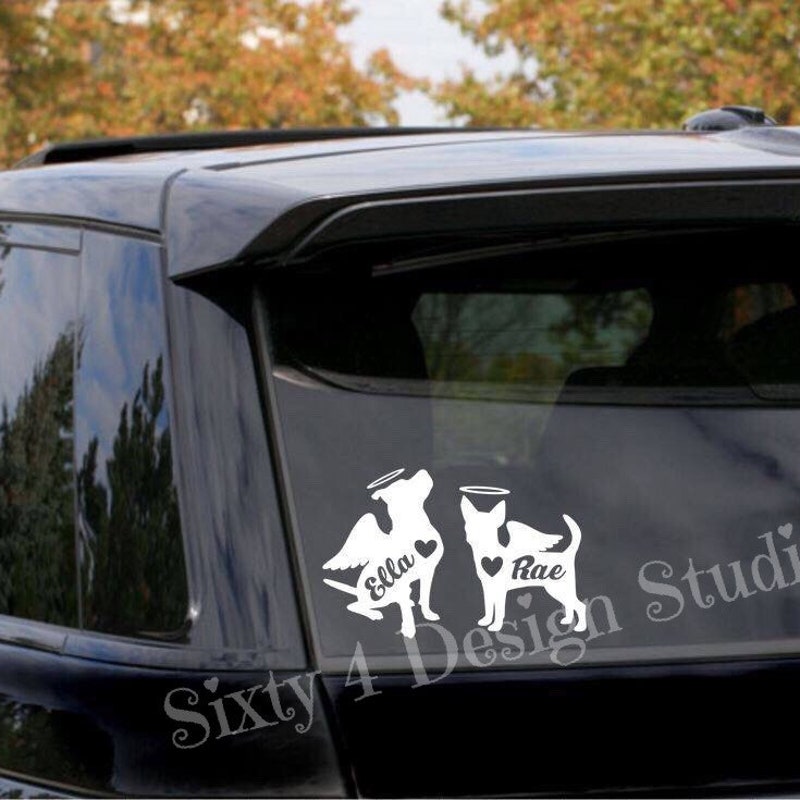 Dog Memorial Decal - Etsy