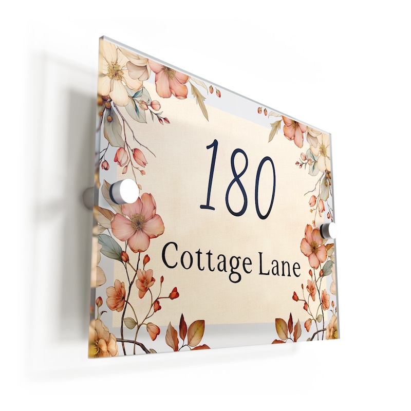 Cottage Core House Sign - Etsy UK