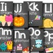 Chalkboard Style Alphabet Cards-printable 8.5x11 Sized Files-digital ...