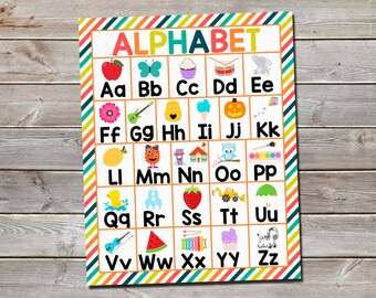 Dr Seuss Alphabet Poster Svg - Etsy