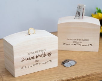 Adventure Fund Money Box With Message Personalised Money Box Holiday ...