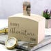 Adventure Fund - Wooden Money Box - Personalised Money Box - Holiday ...