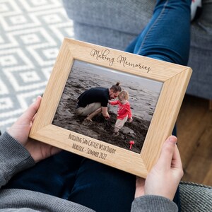 Making Memories Photo Frame Personalised Memory Frame Holiday Photo ...