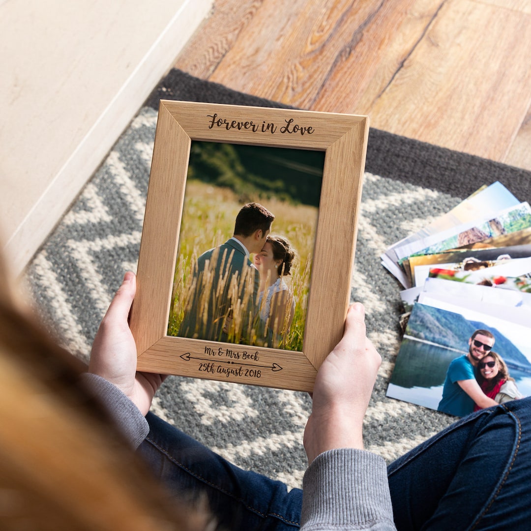 Wedding Photo Frame Personalised Wedding Frame Wedding Gifts for Couple ...