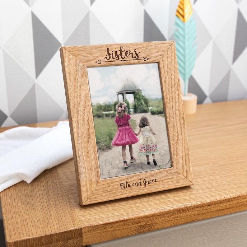 Sisters Photo Frame Personalised Sisters Frame Gift for | Etsy