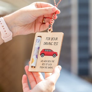 Money Gift Holder - Driving Lessons Fund Gift - New Car Fund - Driving ...