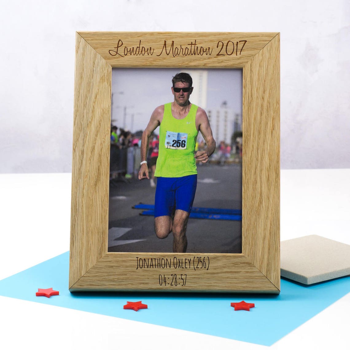 Sports Event Photo Frame Personalised Marathon Frame Sport - Etsy