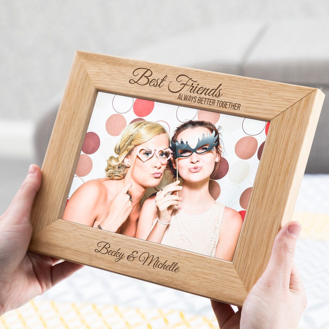 Best Friends Photo Frame Personalised Best Friends Frame - Etsy