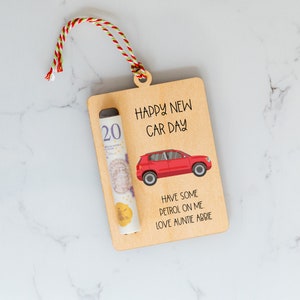 Money Gift Holder - Driving Lessons Fund Gift - New Car Fund - Driving ...