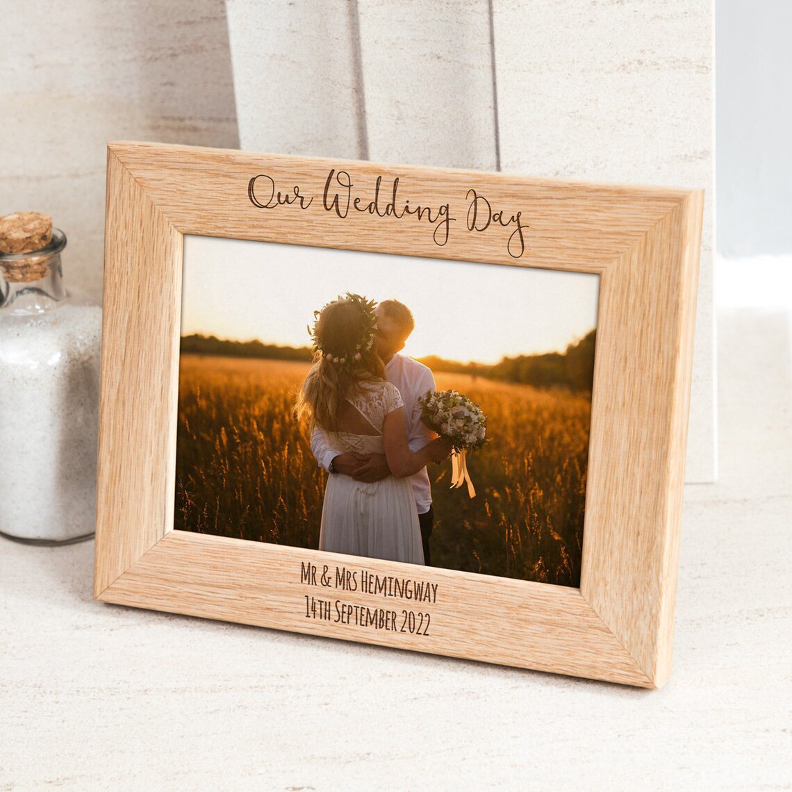 Wedding Photo Frame Personalised Wedding Frame Wedding - Etsy