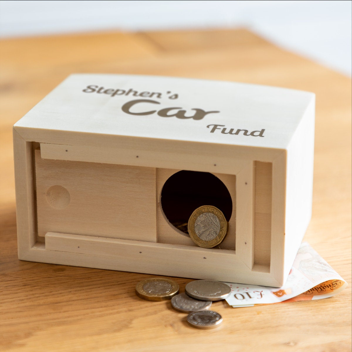 Car Money Box Car Fund Personalised Money Box New Car | Etsy