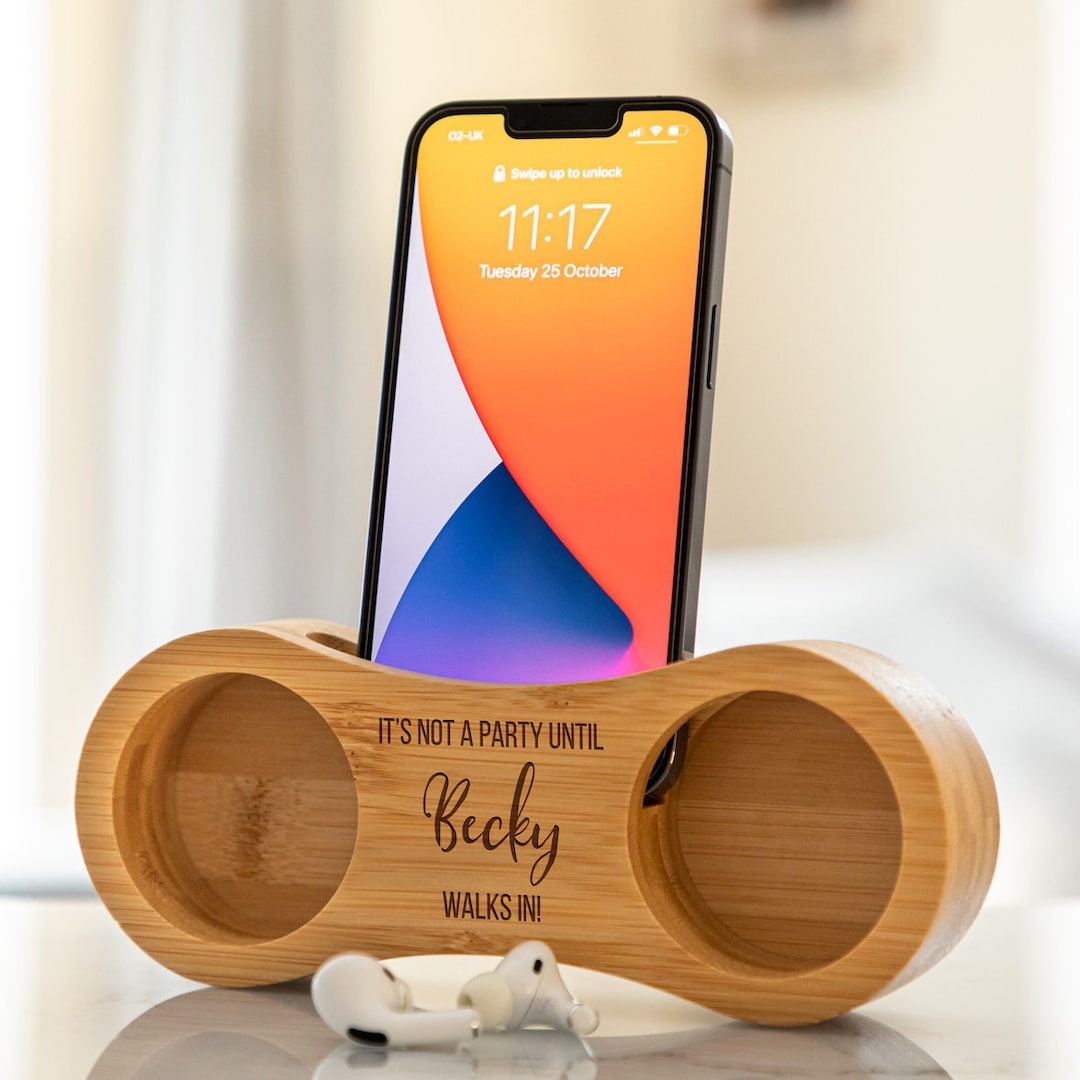 Phone Amplifier - Phone Amplifier Speaker - Wood Amplifier Stand ...