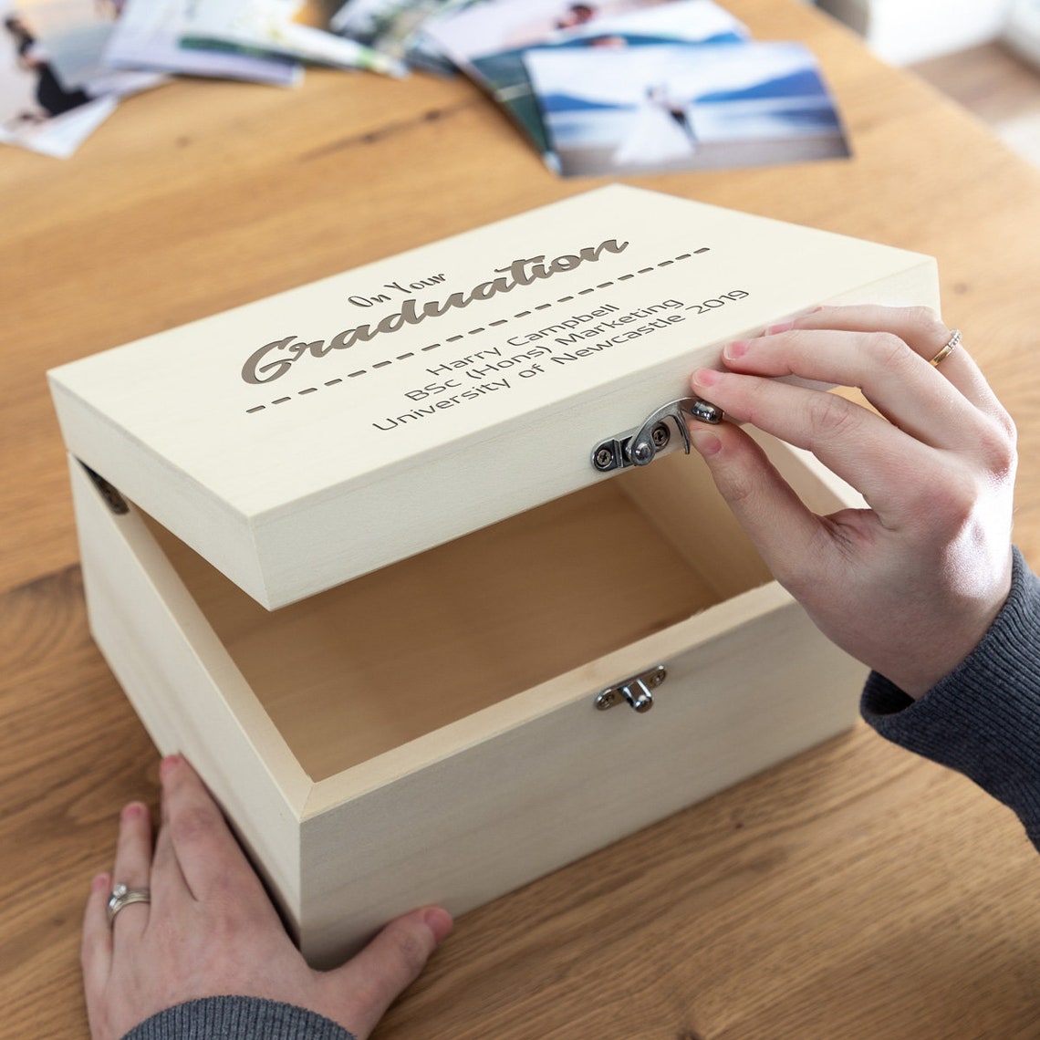 Graduation Keepsake Box Gift Happy Graduation Personalised - Etsy UK