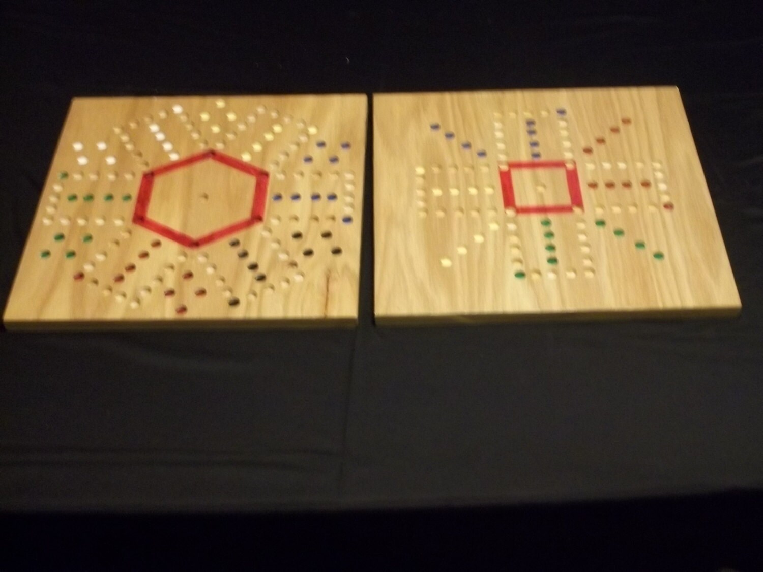Aggravation Game 4 & 6 Player Double Sided 15 x 15 | Etsy