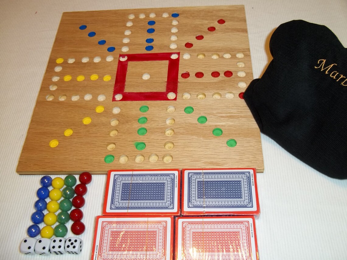 Aggravation Board Game 4 Player 12 X 12 Etsy Aggravation Board Game 4 Player 12 X 12 Etsy