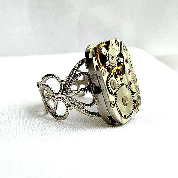 Steampunk Ring - Etsy