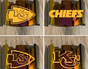 Football Helmet Visor Yellow - Etsy