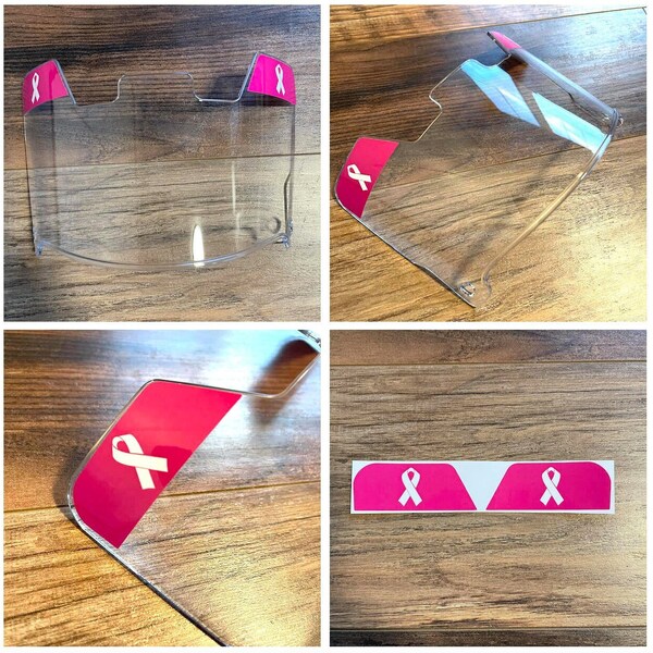 Football Visor Decals - Etsy