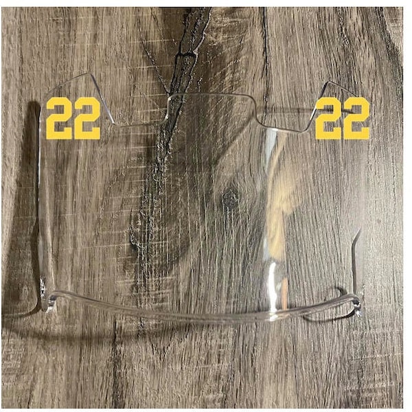 Football Visor Decals - Etsy