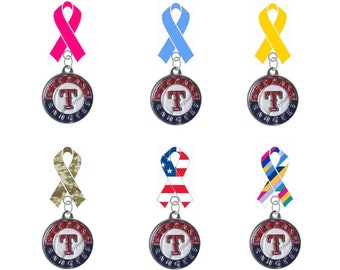 Texas Rangers Baseball Pin - Etsy
