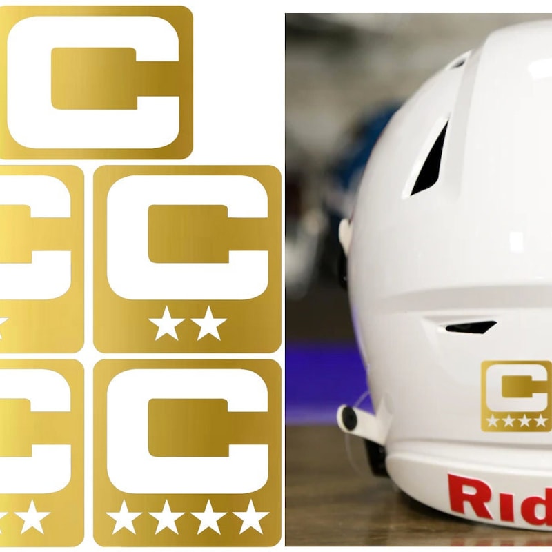 Team Captain Stickers - Etsy