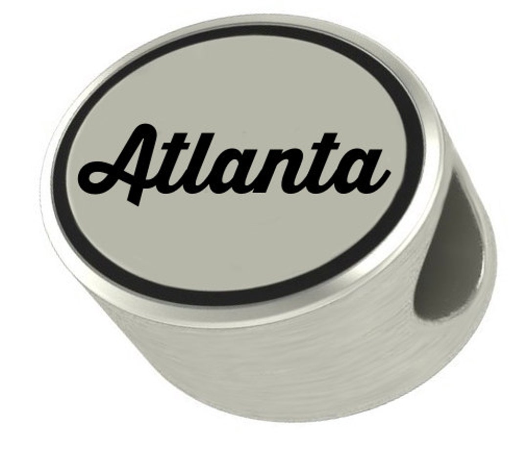 Atlanta Oval Bead Universal European Slide On Charm Perfect For ...