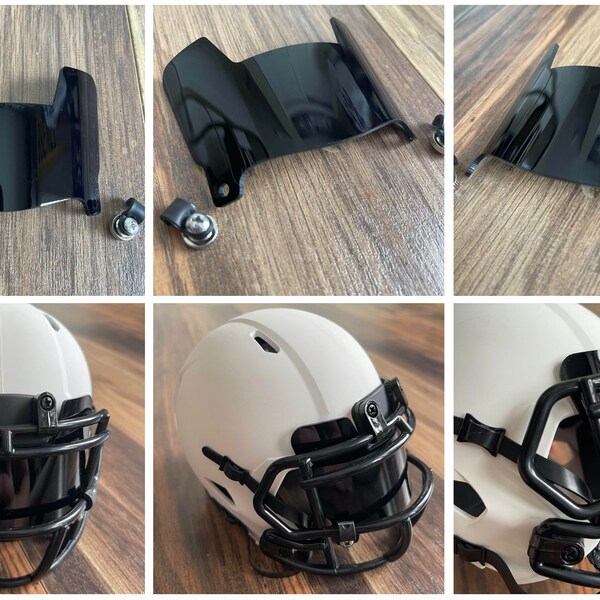 Football Helmet With Facemask - Etsy