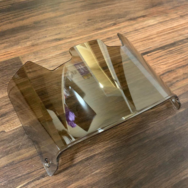 Silver Chrome Mirror 50% Tint Football Helmet Eye Shield Visor - Etsy