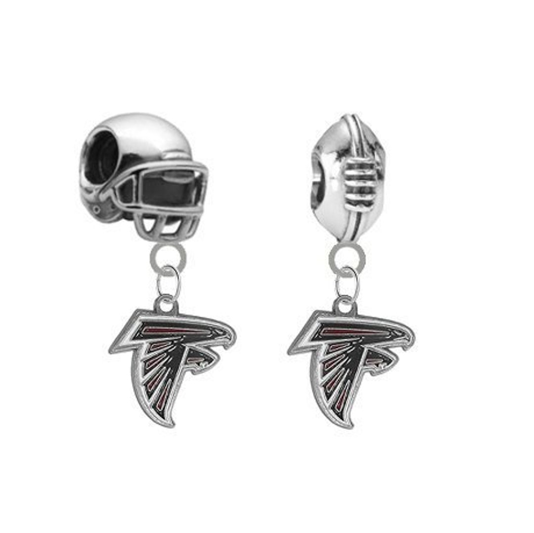 Atlanta 3D Helmet & Universal European Dangle Bracelet Charm - Fits All ...