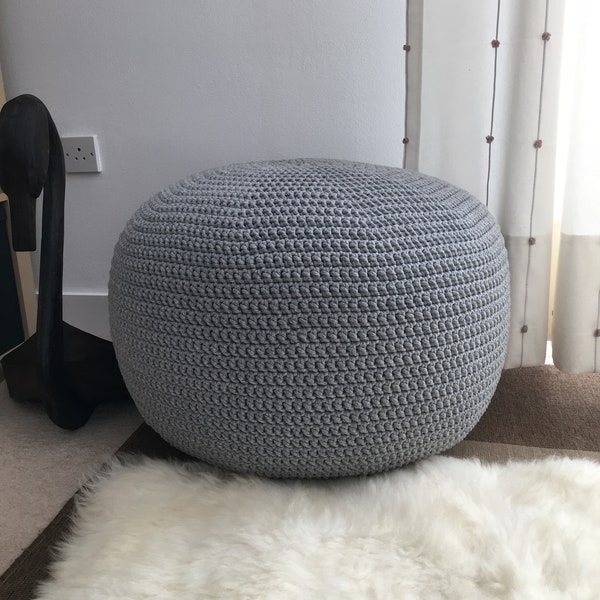 Crochet Ottoman Pattern - Etsy