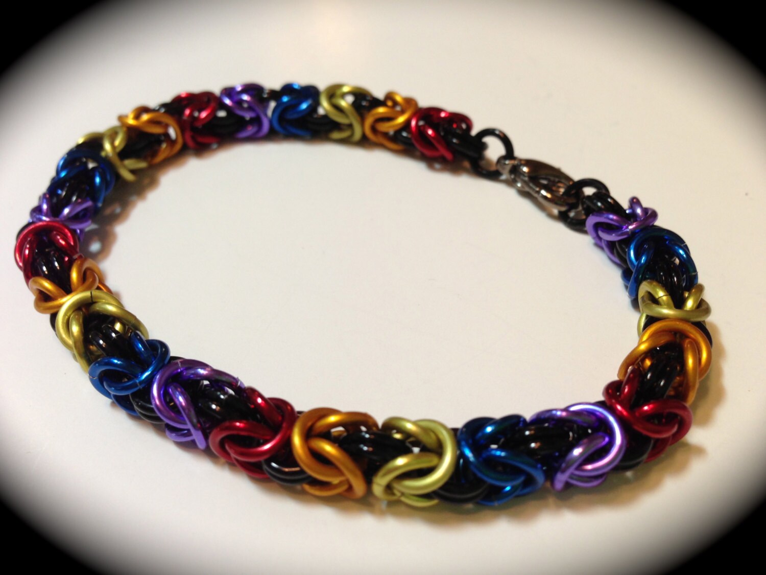 Chainmail Bracelet Rainbow Loom
