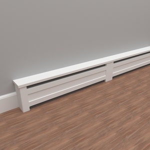 New Custom Made to Order Baseboard Heater Covers. Shaker Style. demo ...